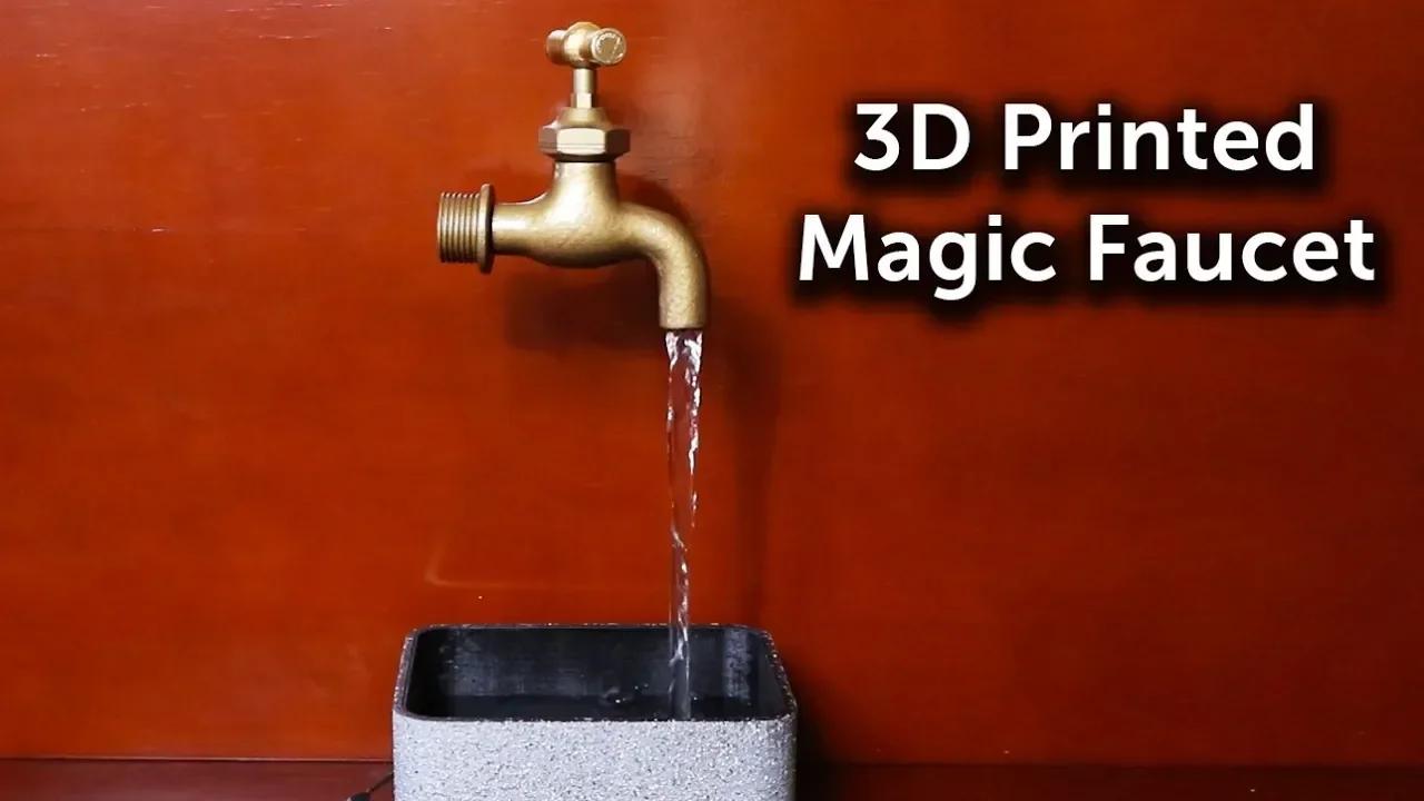 Making a Magic Faucet