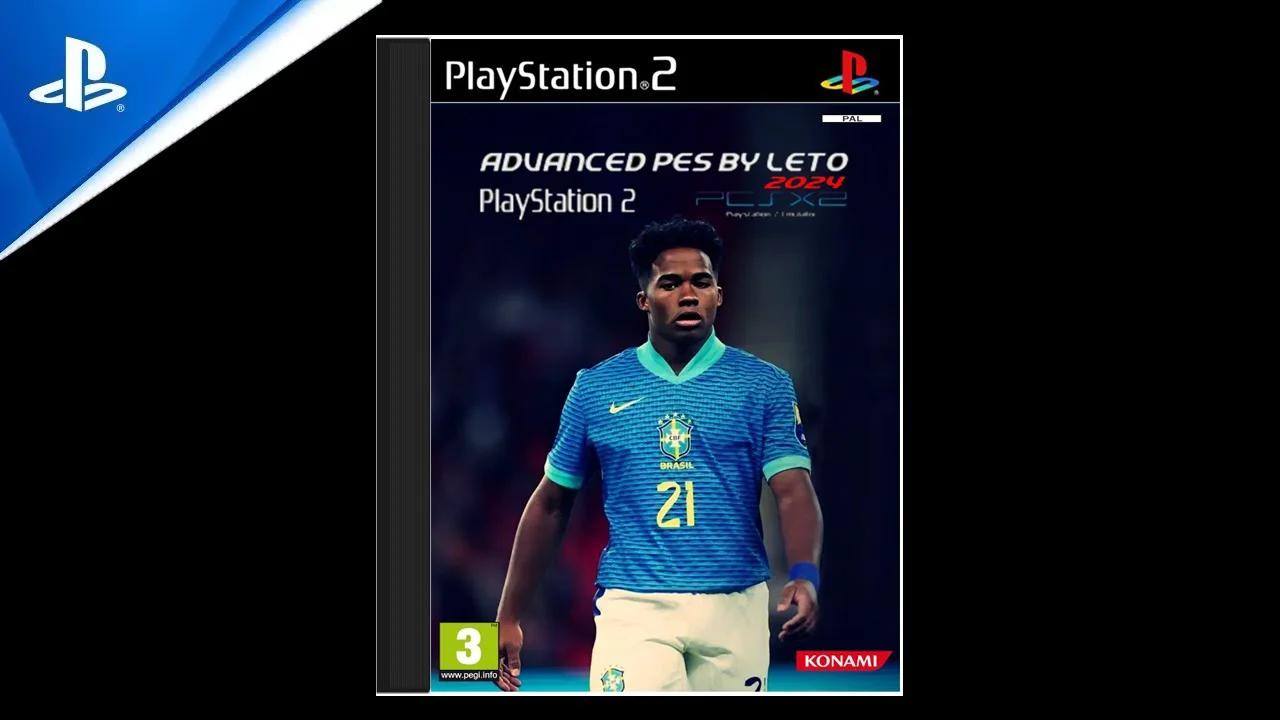 SHOW!! PES 2024 OFICIAL ADVANCED LETO EDITOR (PS2) ISO 100% ATUALIZADO ...