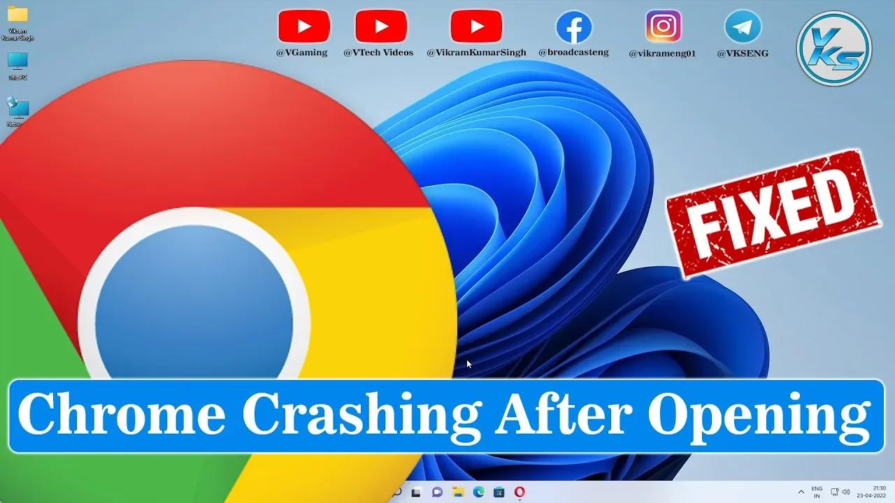 How To Fix Google Chrome Crashing Immediately After Opening, Extensions And Web Page Crashing