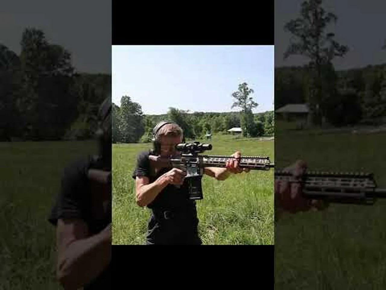 3D Printed LR-308 Lower V2.4 With Super Safety #shorts