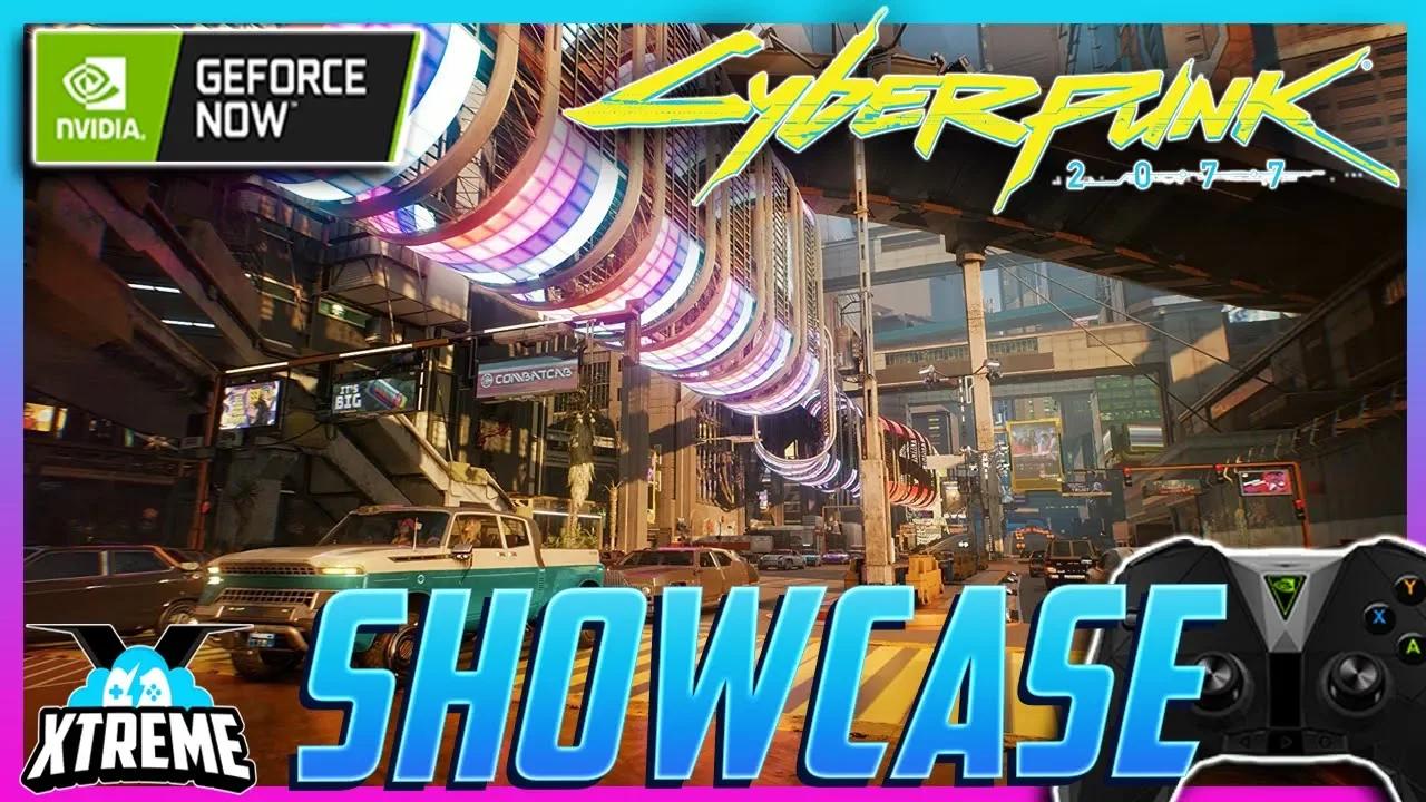 Cyberpunk 2077 GeForce NOW RTX 3080 4K 60fps Shield TV Pro | Ultra Ray Tracing Settings