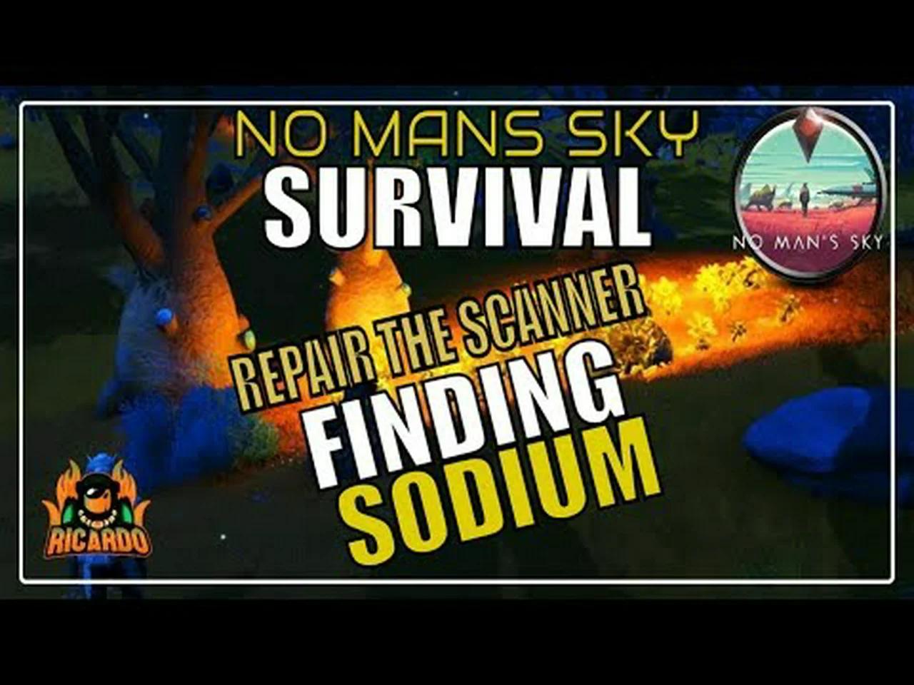 No Man's Sky how to Find Sodium Repair the Scanner