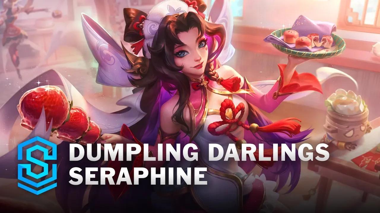 Dumpling Darlings Seraphine Skin Spotlight - League of Legends