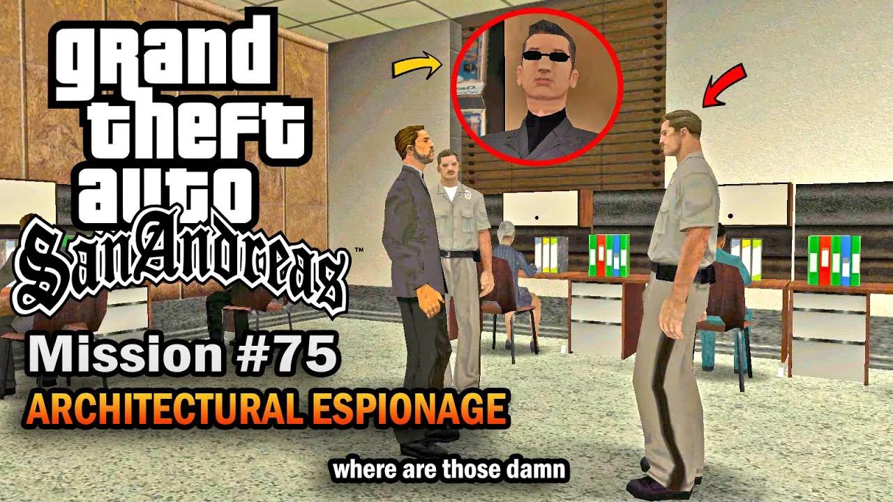 GTA San Andreas - Walkthrough, Mission #75 - Architectural Espionage ...
