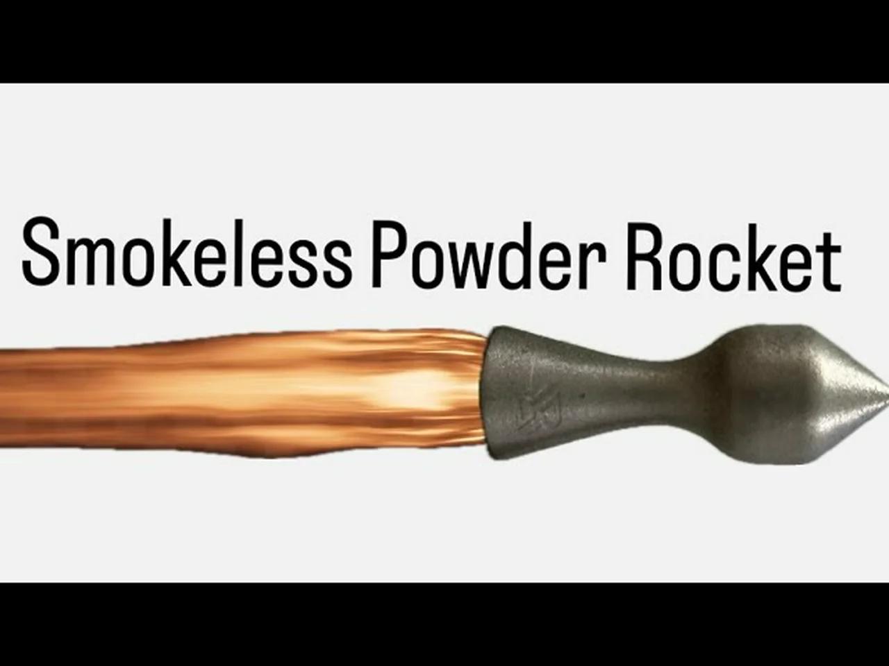 Smokeless Powder Rocket Update