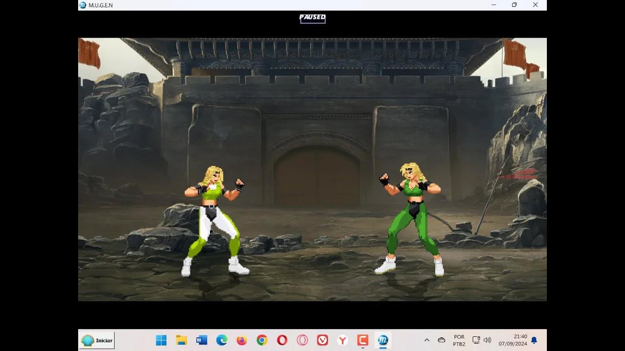 Sonya Blade from Mortal Kombat In CVS POTS Style for Capcom Vs SNK ...