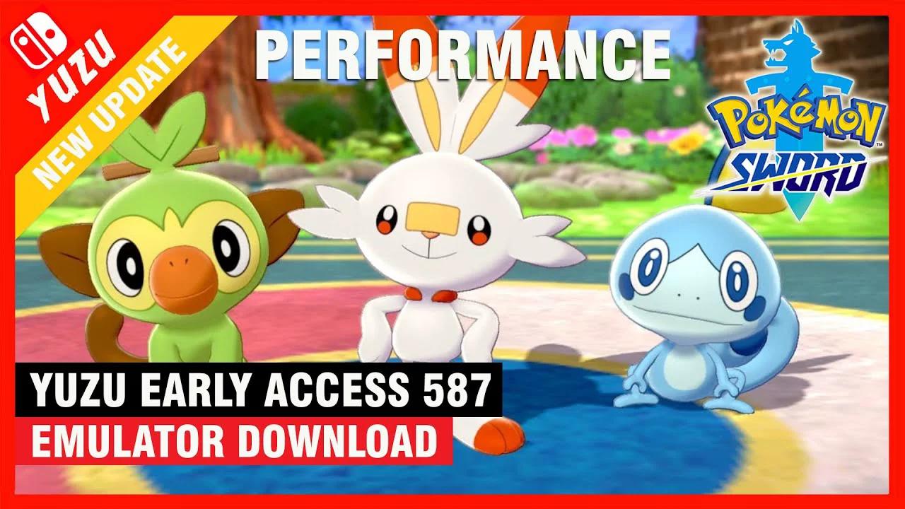 Pokemon Sword Yuzu Early Access 587 Multi-Core Emulator
