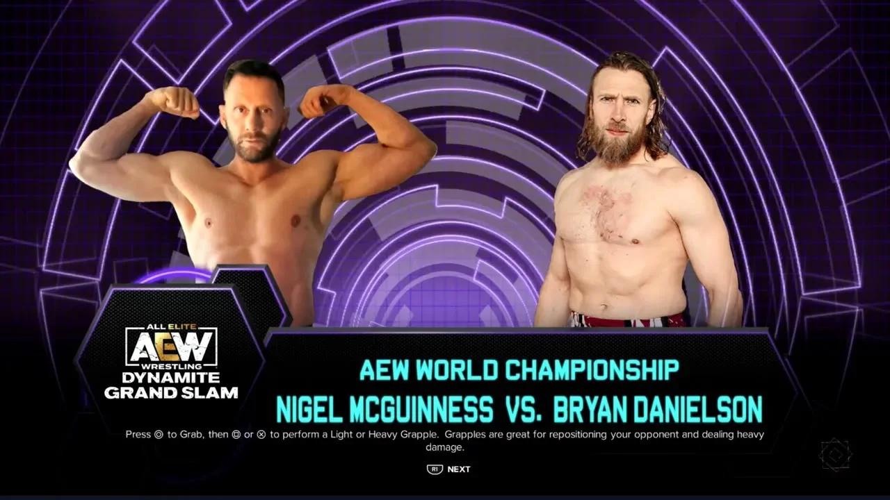 AEW Grand Slam 2024 Bryan Danielson vs Nigel McGuinness