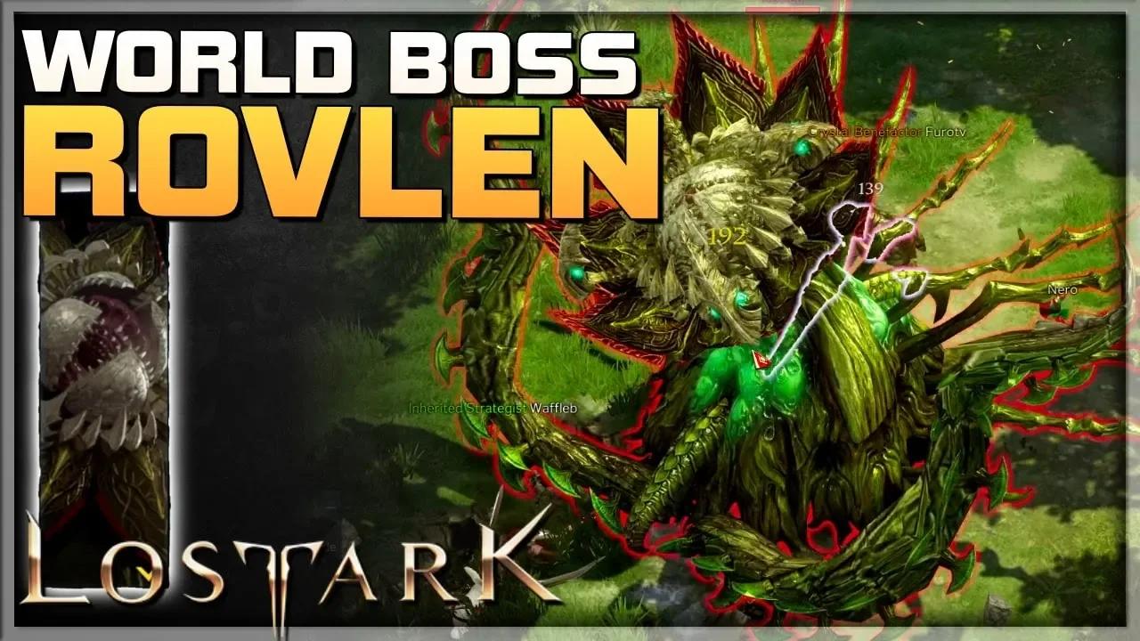 LOST ARK - World Boss ROVLEN - Location: Bilbrin Forest - PC F2P MMORPG ...