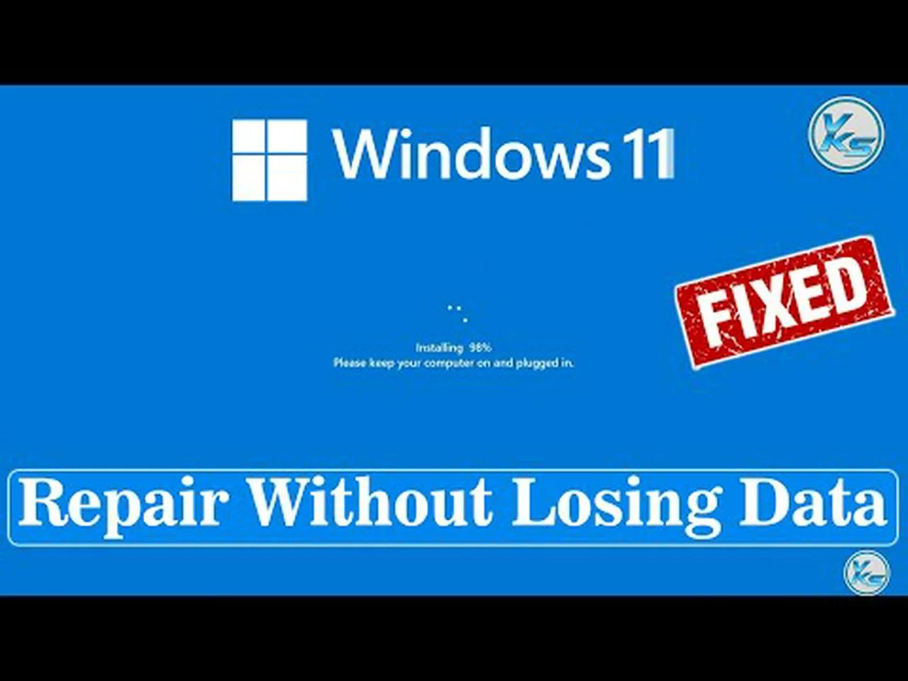 Repair Windows 11 Without Losing Data