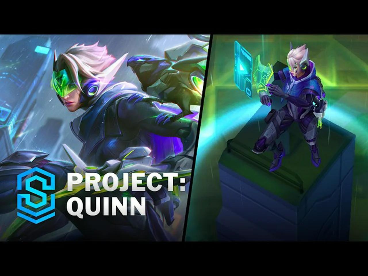 PROJECT: Quinn Skin Spotlight - Pre-Release - PBE Preview - League of ...