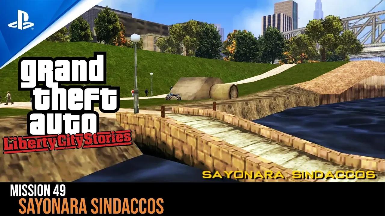 GTA Liberty City Stories - Mission #49 - Sayonara Sindaccos (PS4)