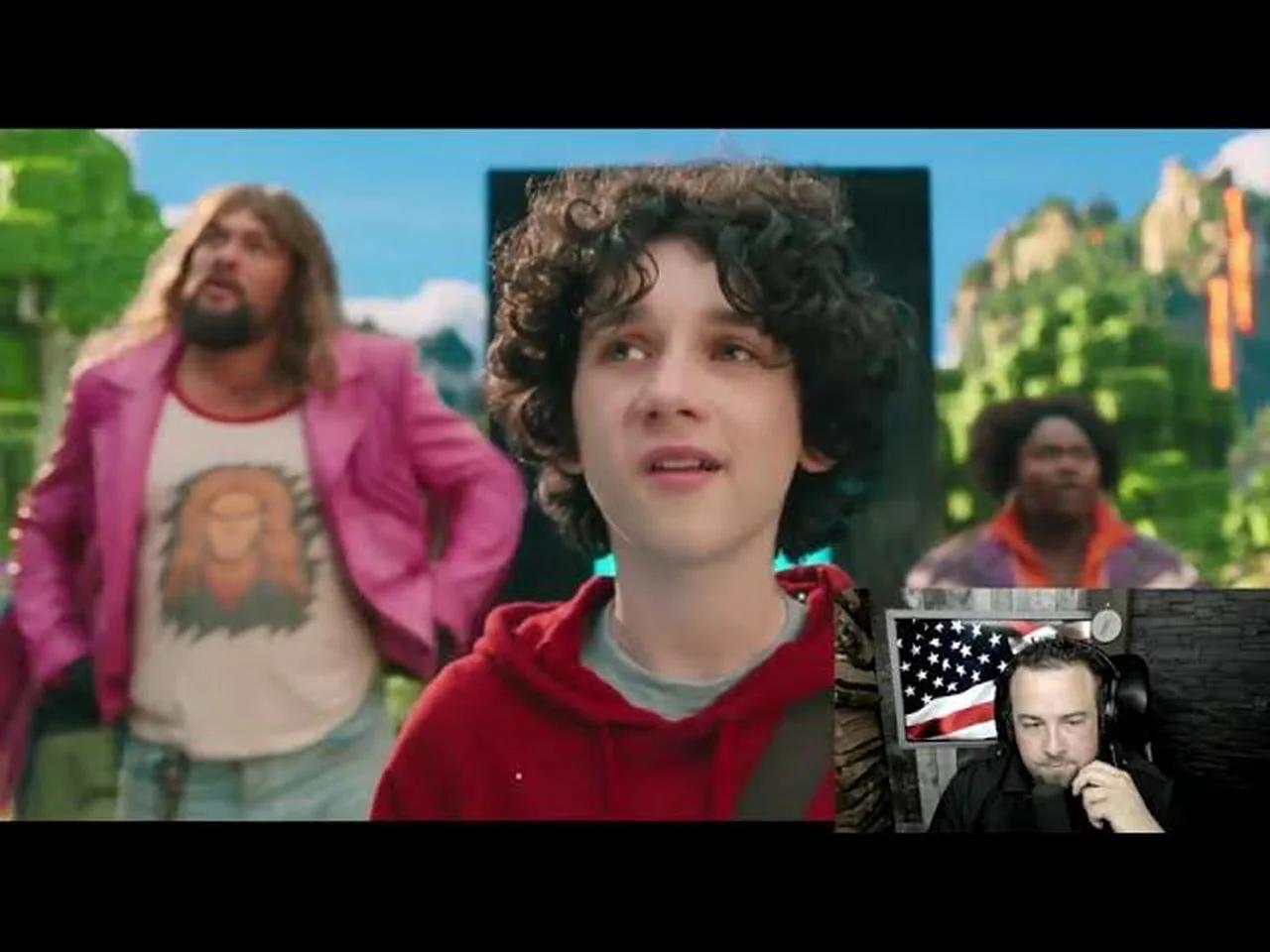 Minecraft movie trailer reaction - JFG Tonight