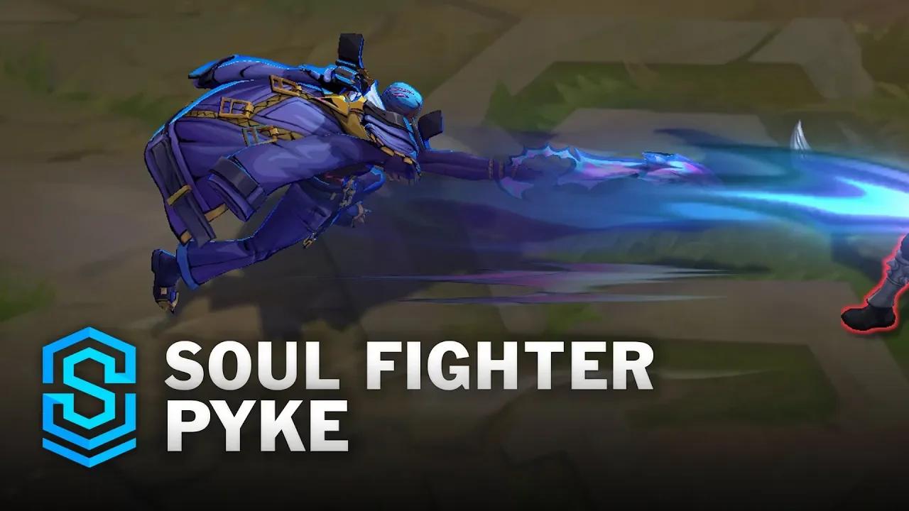 Soul Fighter Pyke Skin Spotlight - Pre-Release - PBE Preview - League ...