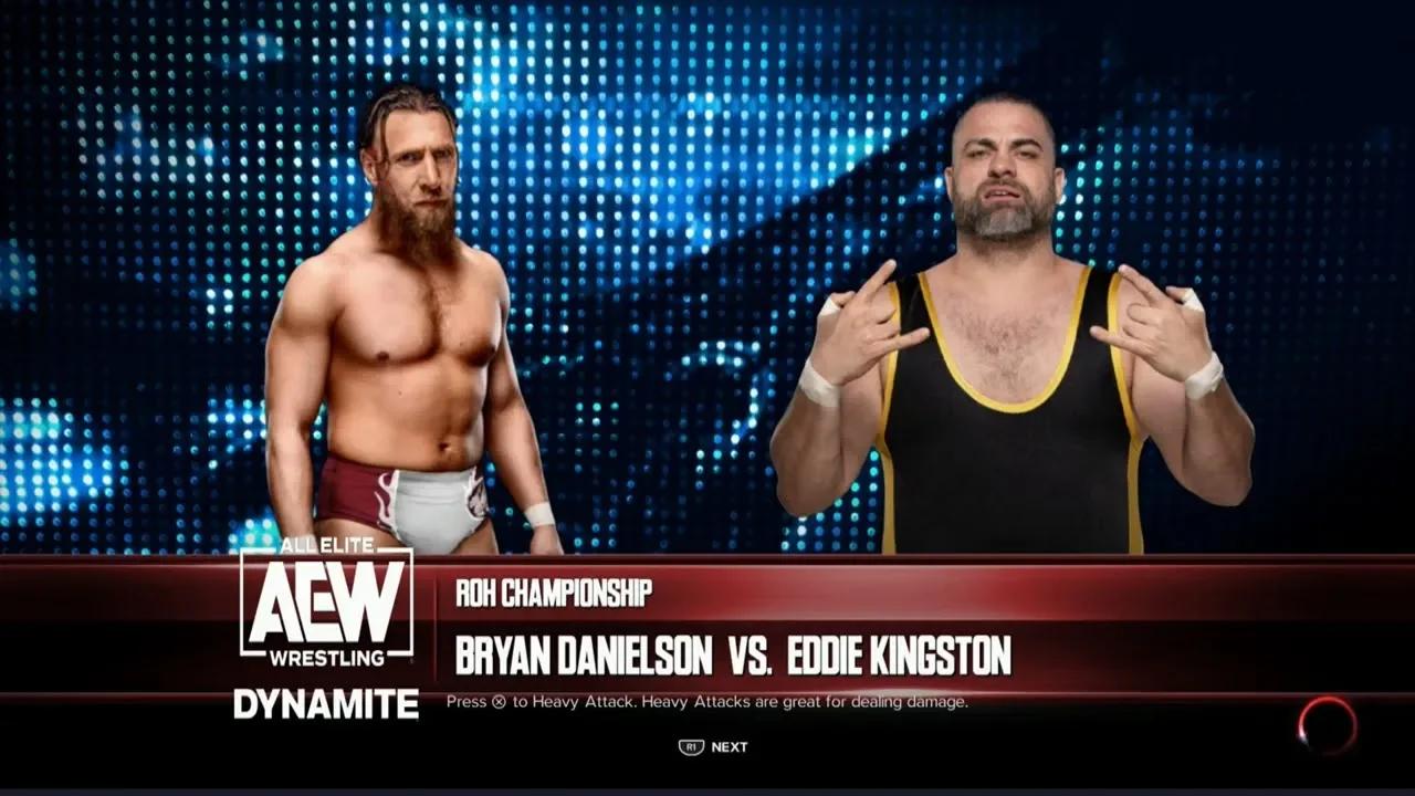 AEW Continental Classic Tournament Blue League Bryan Danielson vs Eddie Kingston