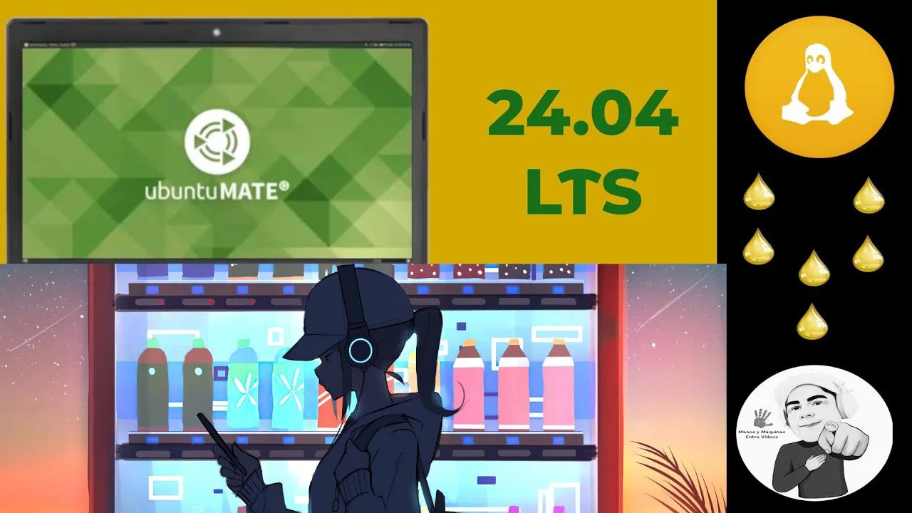Ubuntu Mate 24.04 LTS Mate se mueve como un peso pluma 😁