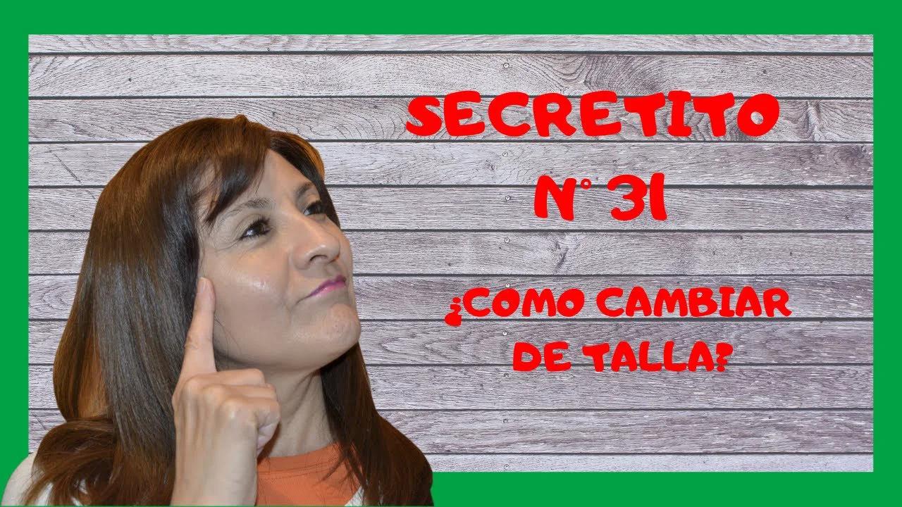 TIP o Secreto N° 31 ¿Cómo cambiar de talla? Moda a Crochet