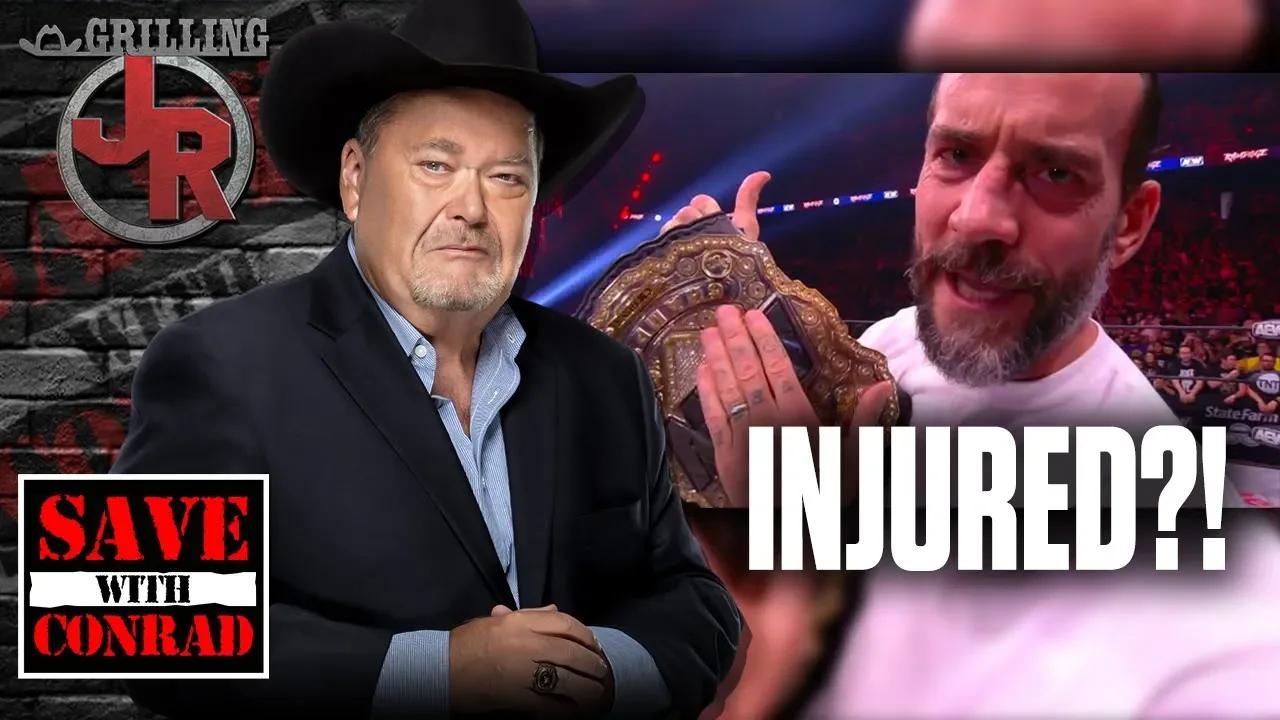 Jim Ross on CM Punk requiring surgery after winning the AEW Heavyweight ...
