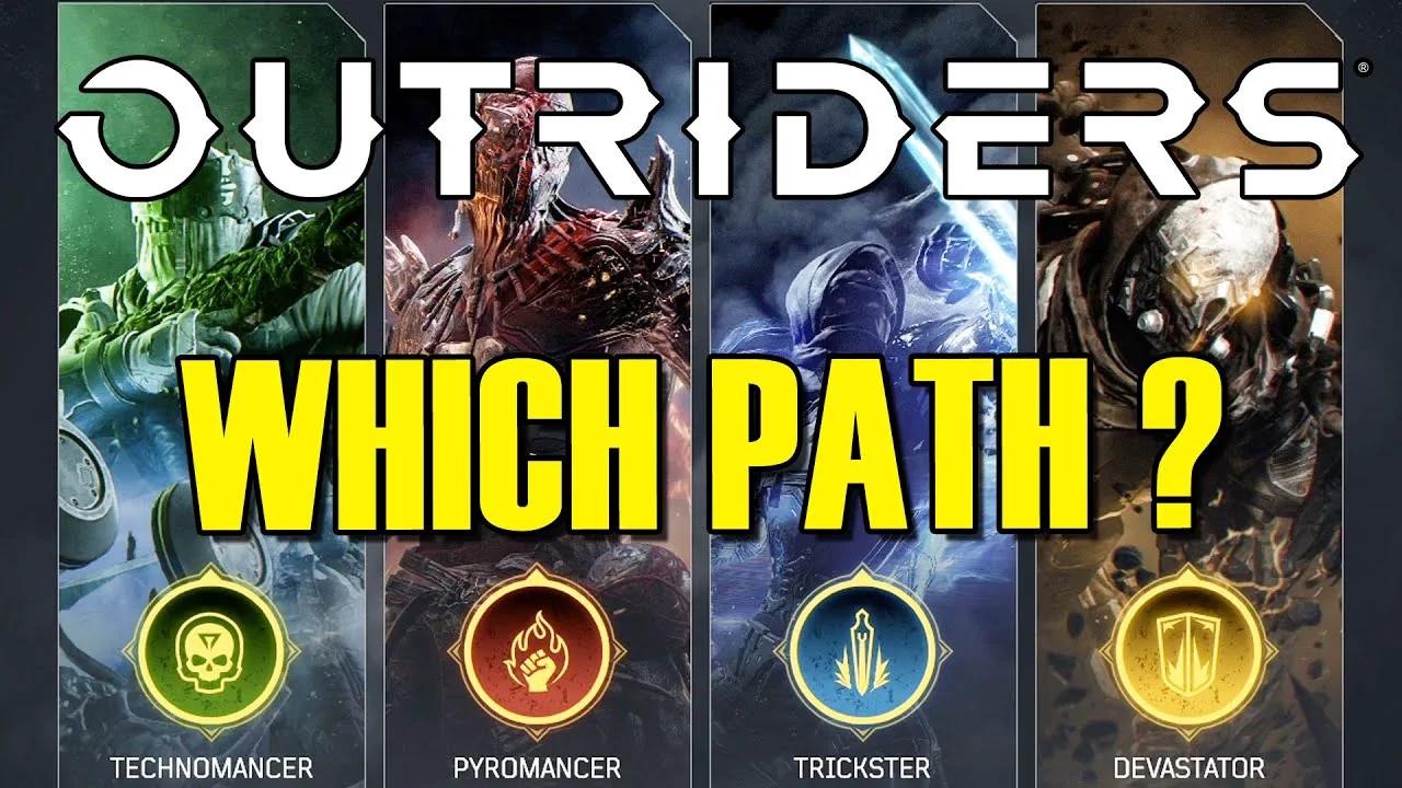 OUTRIDERS - Best Solo Class? | Which Path is Best for Solo in Outriders