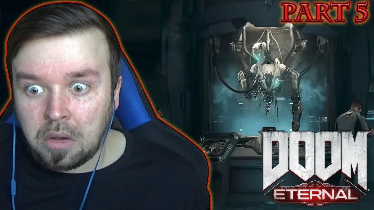 PAYING A VISIT TO UNCLE SAMMY! DOOM Eternal Playthrough - Part 5