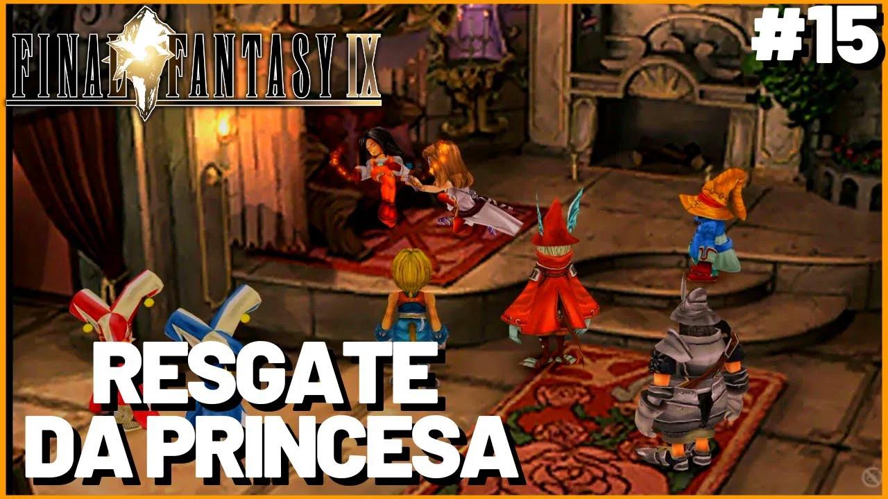 AO RESGATE DA PRINCESA FINAL FANTASY IX REMASTER GAMEPLAY PS4