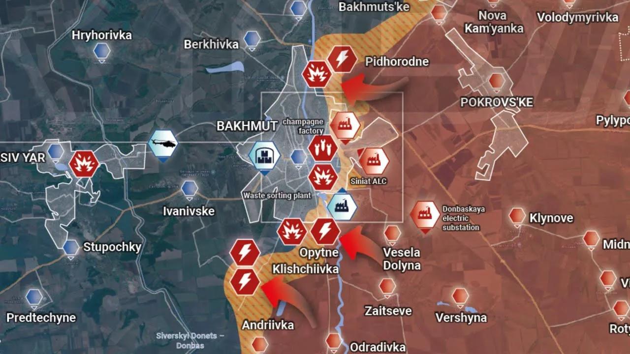 Ukraine Russian War Chronicle, Rybar Map for December 24-25, 2022 ...