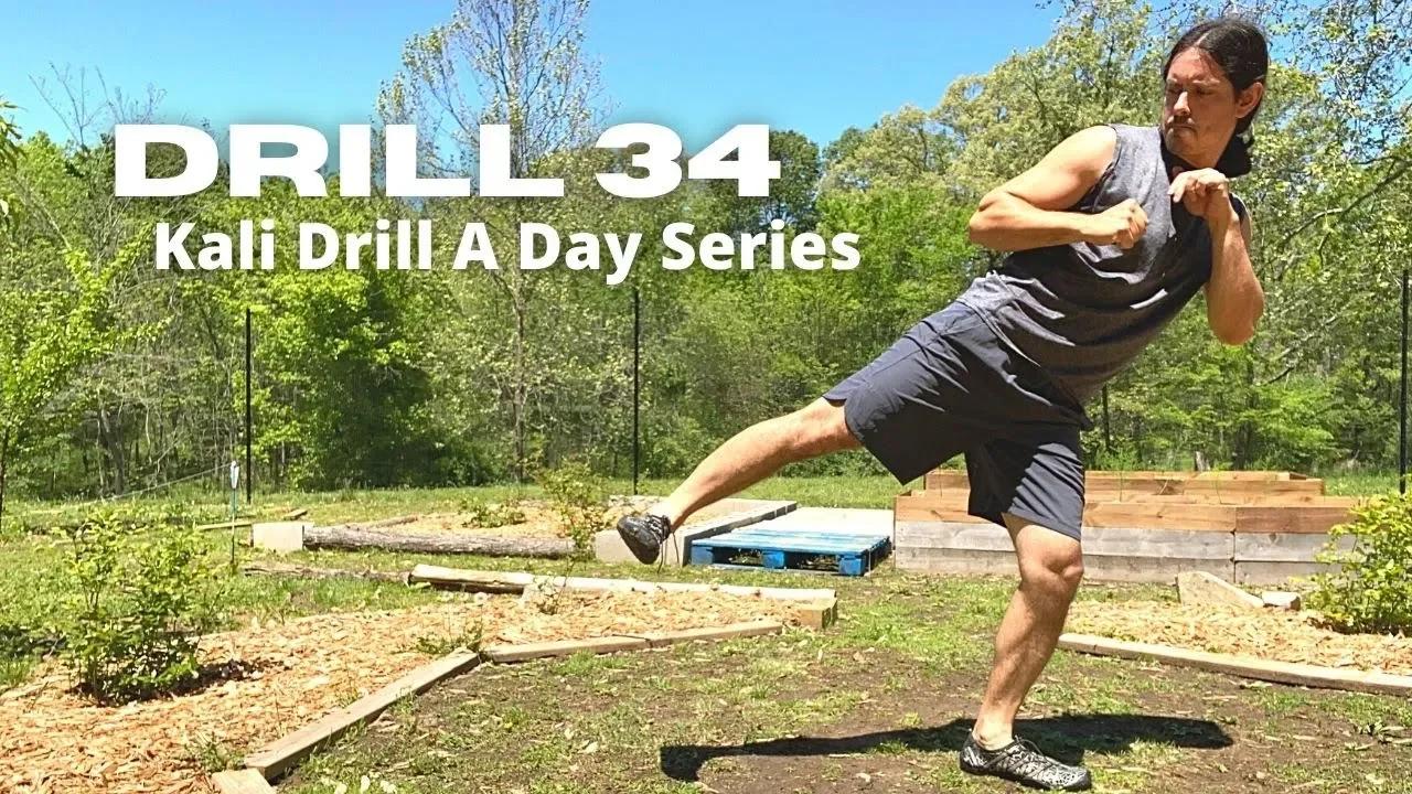 Drill 34 Drill A Day Kali Training Series Fma Arnis Eskrima Sikaran