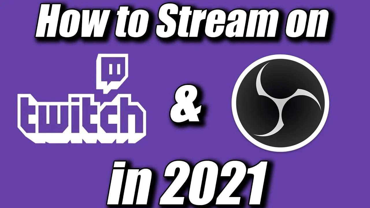 How to stream on Twitch with OBS Studio & OBS.Live! 2021 (Step by step ...