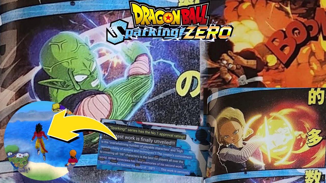 Dragonball Sparking Zero Vjump Scans & New Screenshots & Sparking Neo ...