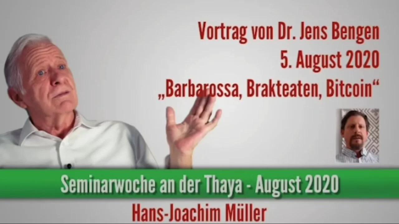 Dr. Jens Bengen - Vortrag "Barbarossa,Brakteaten,Bitcoin" - Seminar an ...
