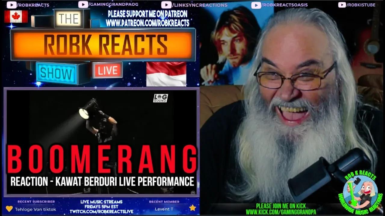 Boomerang Reaction - Mesmerized by Kawat Berduri Live Performance ...