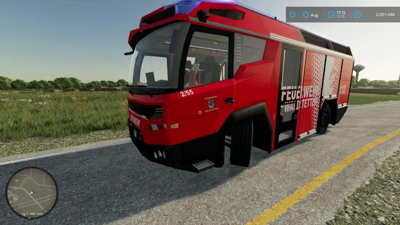 Electric Fire Defense v1.0 FS22 TRUCK MOD REVIEW PC 2023
