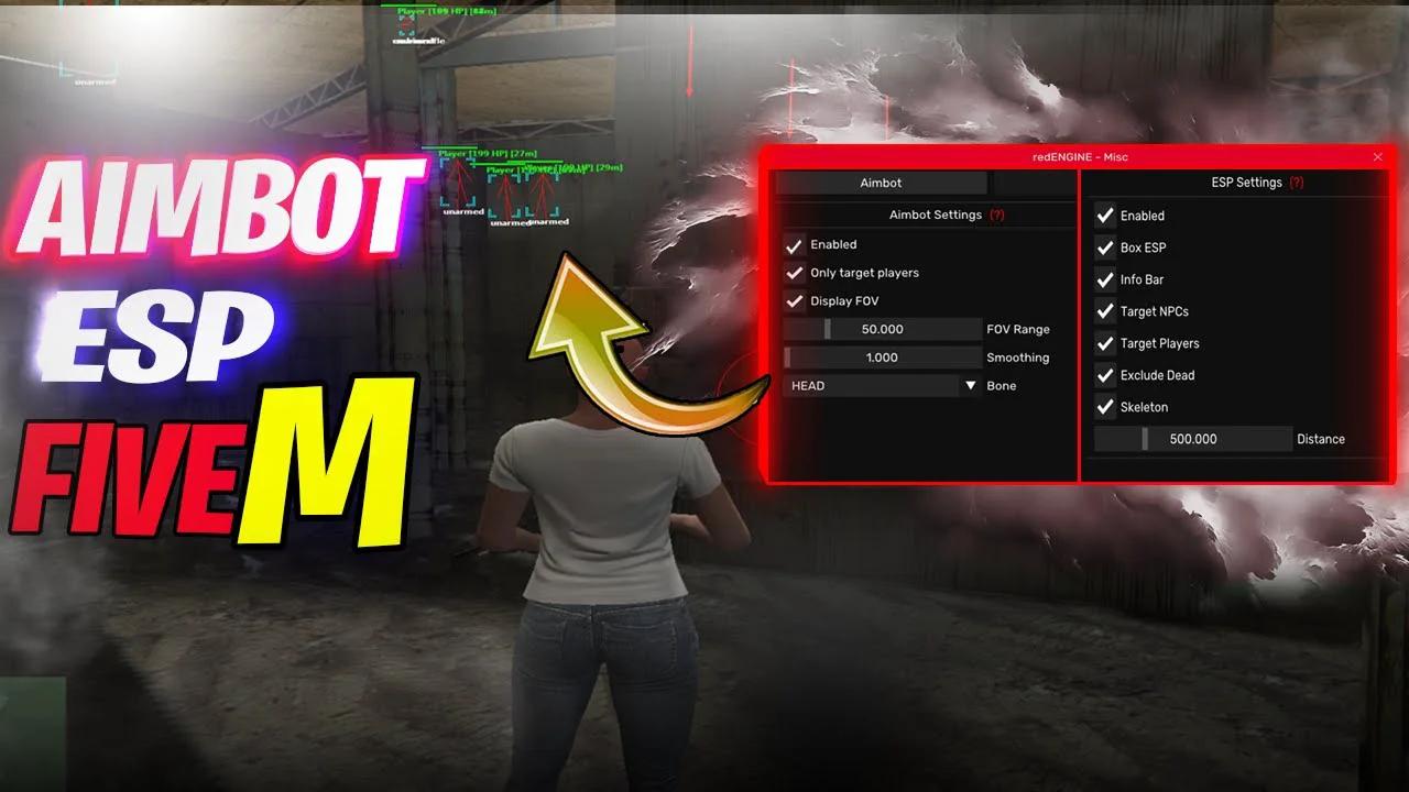 Fivem Inyector RedEngine 2021 | UNDETECTED | Aimbot Esp + Aimbot Speed ...