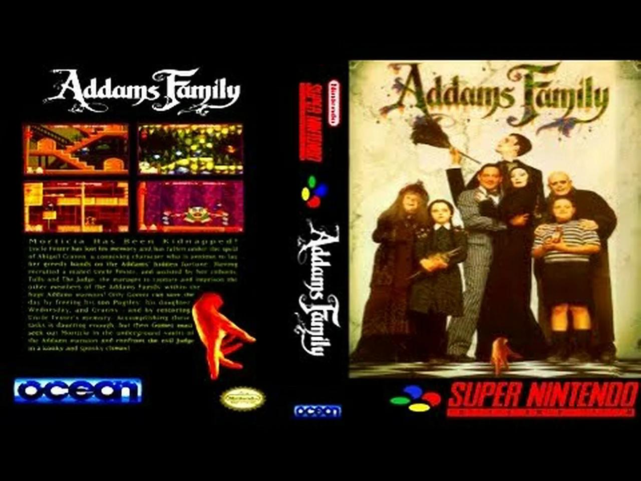 The Adams Family SNES Gameplay 4K Ultra HD 60FPS/2160P