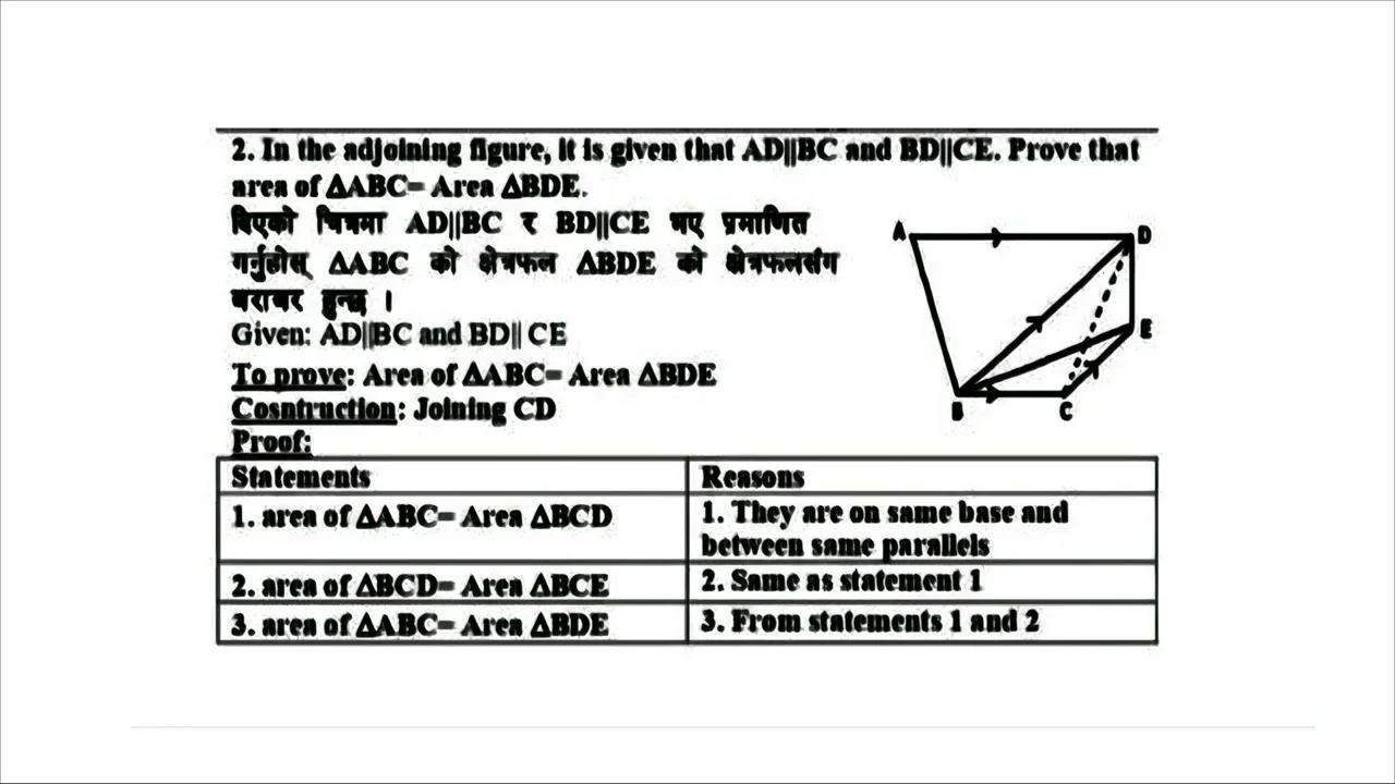 Theorem 2: External Theorem and Proof of Geometry