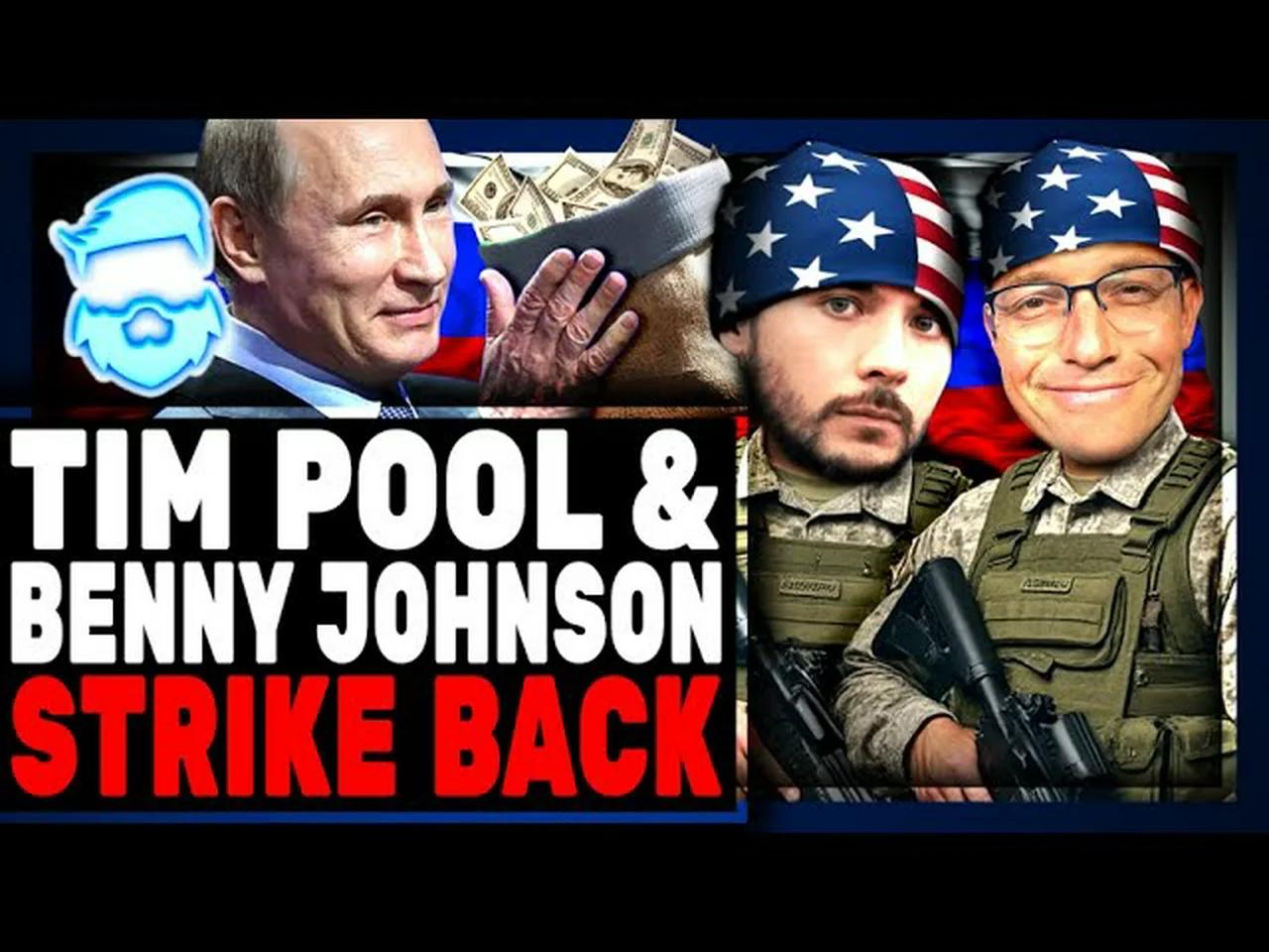 Tim Pool & Benny Johnson SMEAR CAMPAIGN Fails Hilariously! The Tenet ...