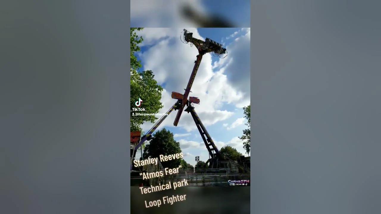 Stanley Reeves AtmosFear Technical park Loop Fighter at Nottingham ...