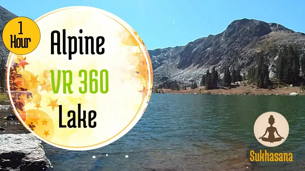 Metaverse 4k Virtual Reality VR Mountain Alpine Lake Nature 360° Nature ...