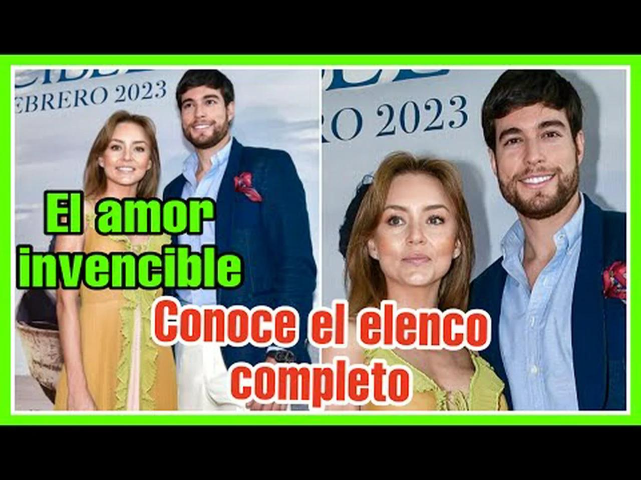 El amor invencible: 𝐄𝐋𝐄𝐍𝐂𝐎 𝐂𝐎𝐌𝐏𝐋𝐄𝐓𝐎 que acompaña a Angelique Boyer en ...