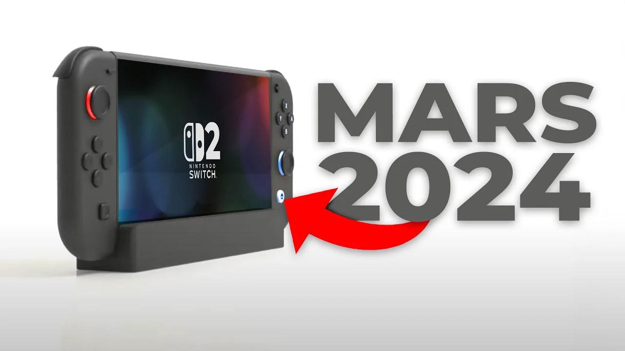 Nintendo Switch 2 : Présentation fin Mars