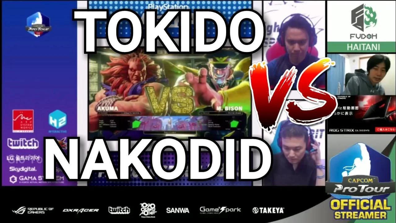 TOKIDO Akuma VS NAKODID m.bison Street Fighter V (SF5) #sf5 # ...