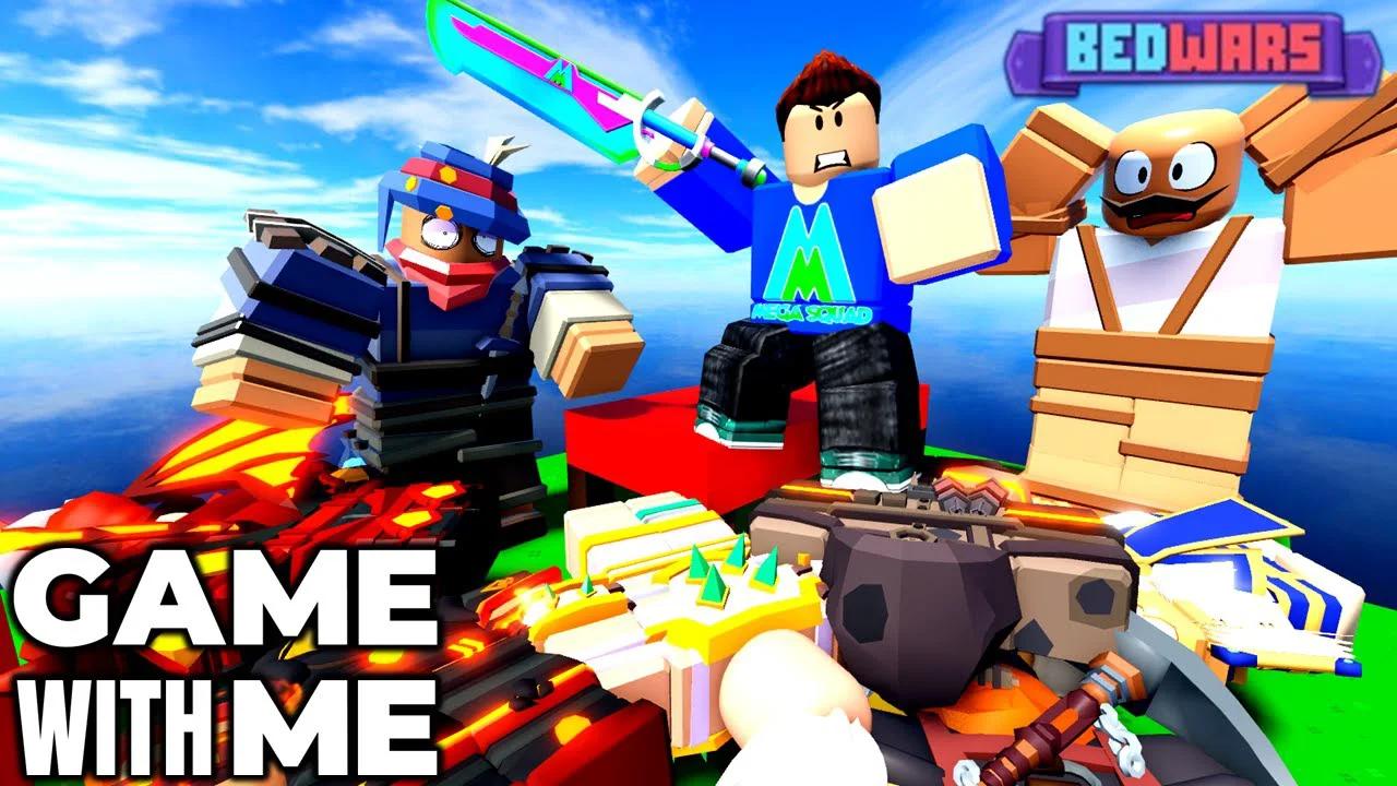 🔴 GAME WITH ME Battle Challenge - Mega Squad vs Mo pt. 4 - Bed Wars!