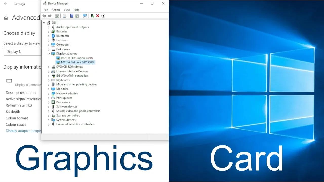 How To Check Graphics Card in Windows 10