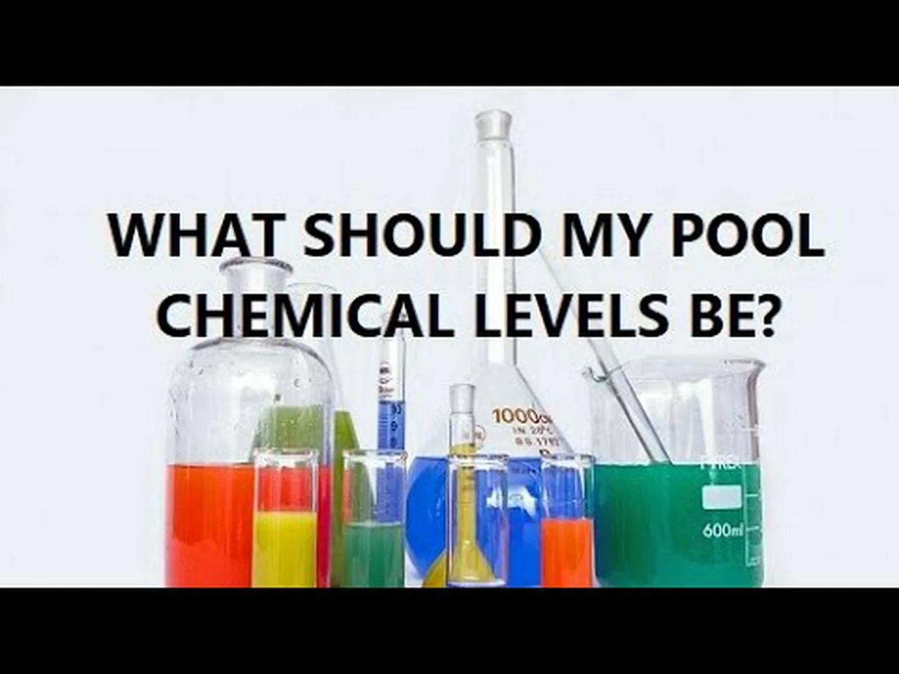 What Should My Pool Chemical Levels Be?