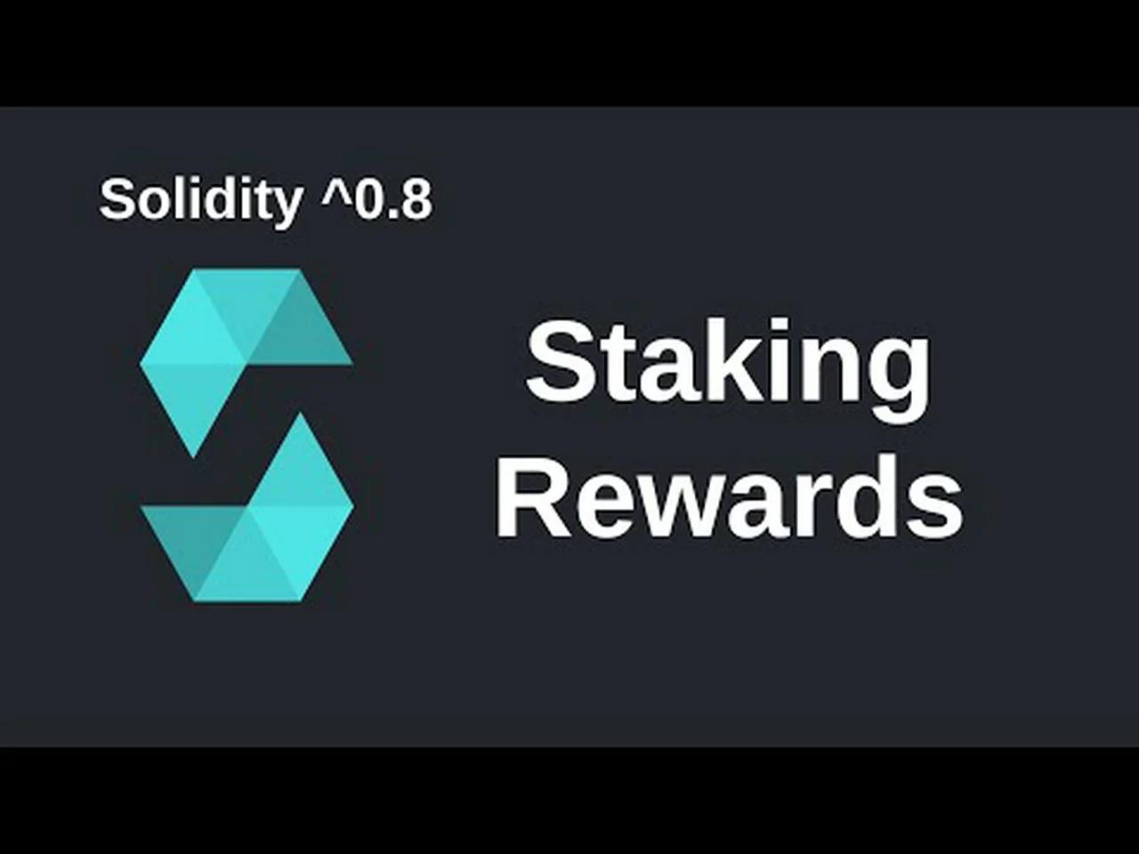 Staking Rewards | Solidity 0.8