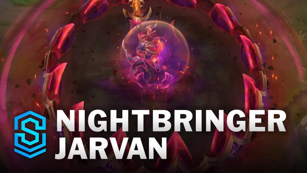 Nightbringer Jarvan Skin Spotlight - Pre-Release - PBE Preview - League ...