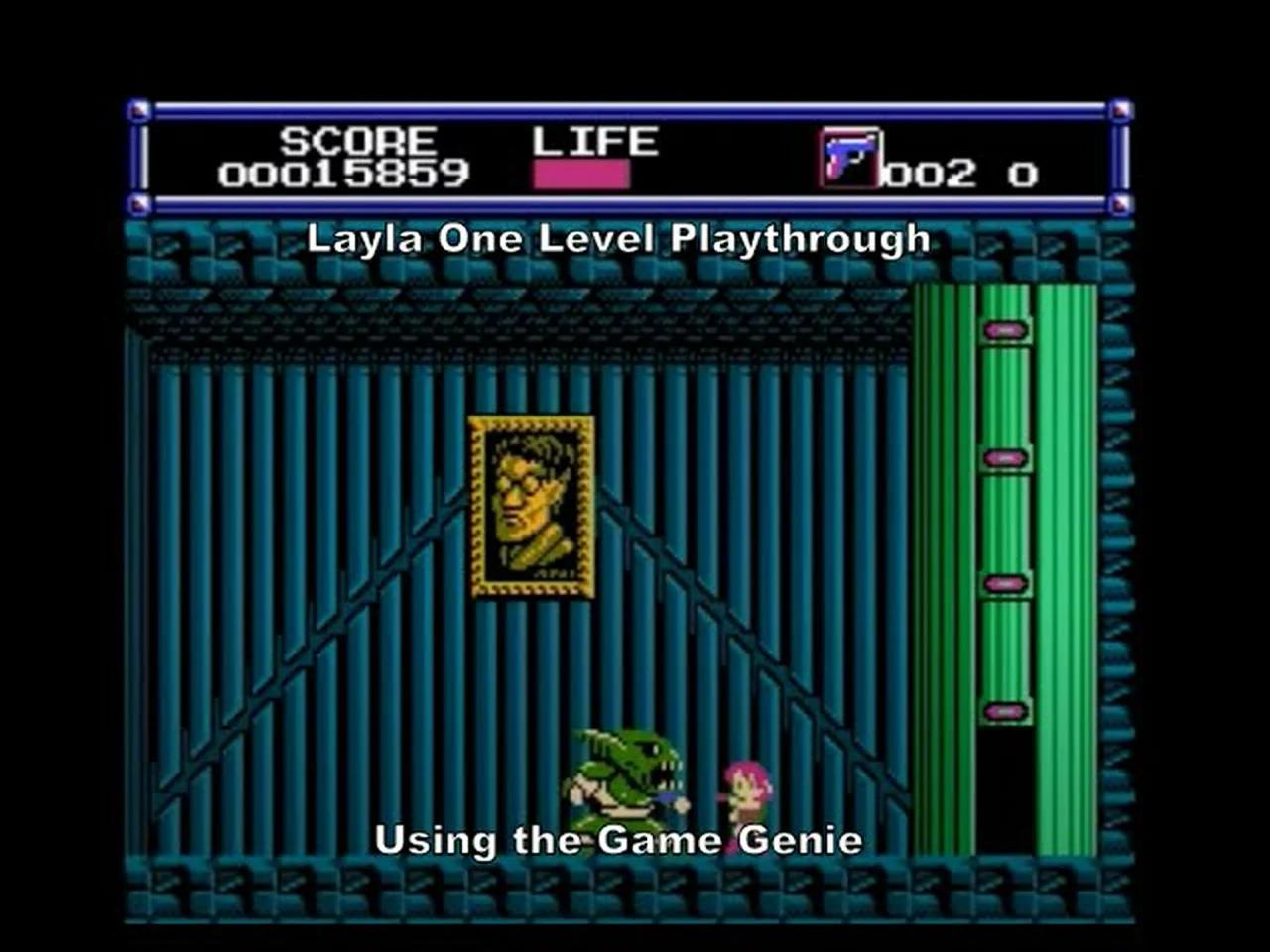 Layla One Level Playthrough using the Nes's Game Genie :D #Nintendo # ...