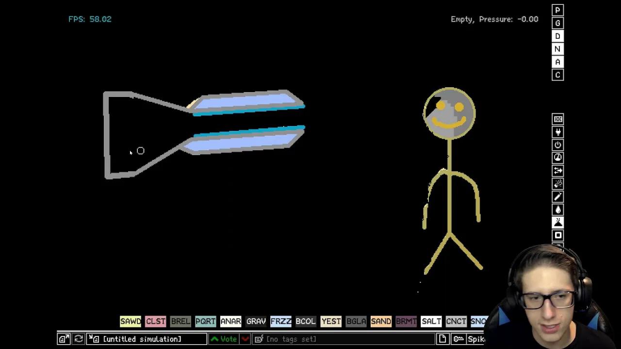 Nuclear Snowball Fight in The Powder Toy