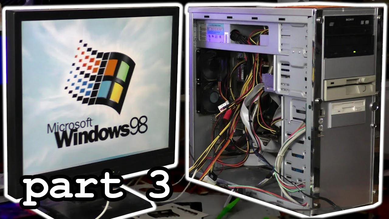 Win 98: Install Driver, Reboot, Repeat! | Windows 98 SE Build, Part 3 ...