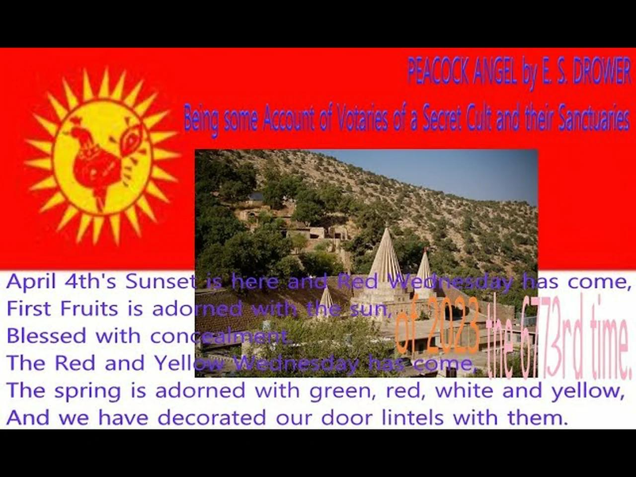 Peacock Angel: Cult and their Sanctuaries by E.S. Drower: Chapter XII ...